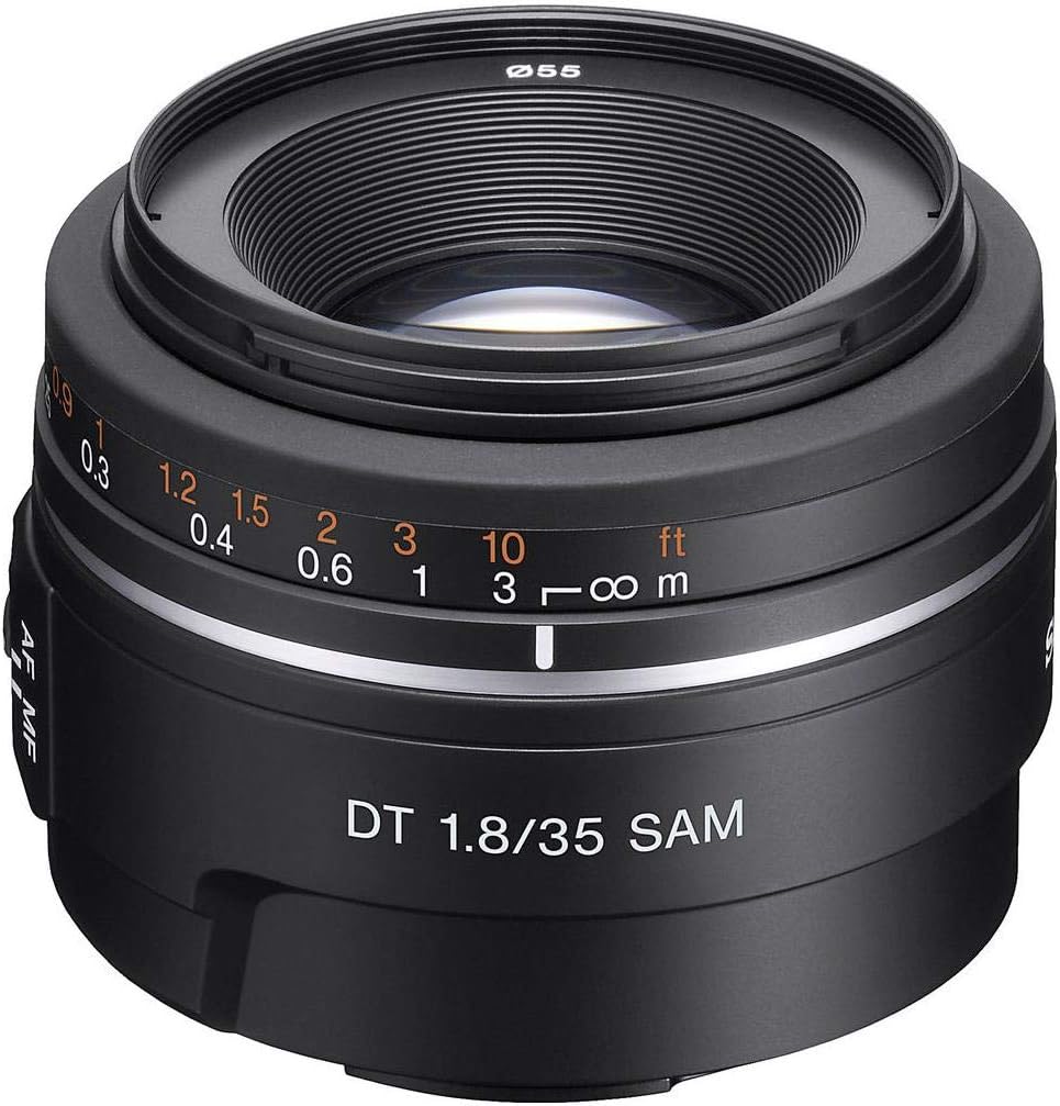 Amazon.com : Sony Alpha SAL35F18 35mm f/1.8 A-mount Wide Angle Lens ...