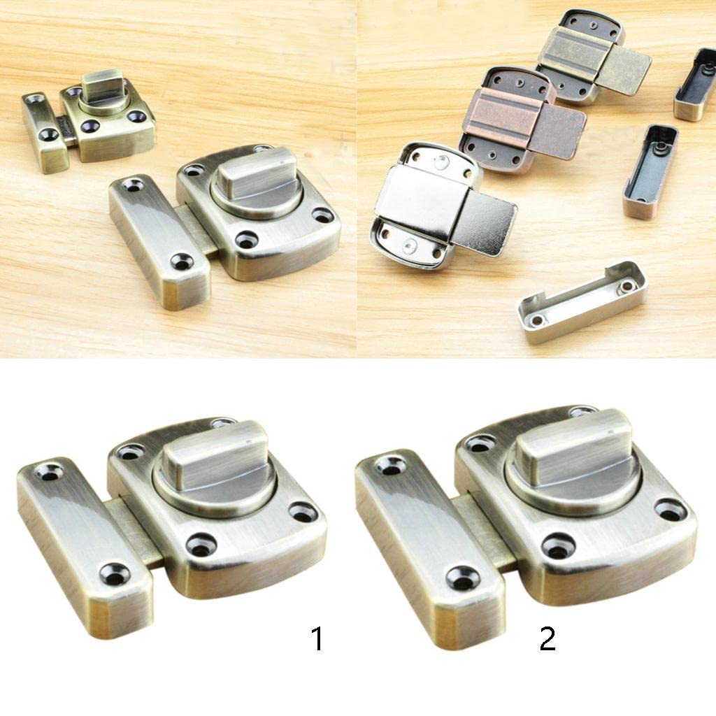 Door Turn Bolt Lock Stainless Steel Toilet Privacy Latch Bronze Size S ...
