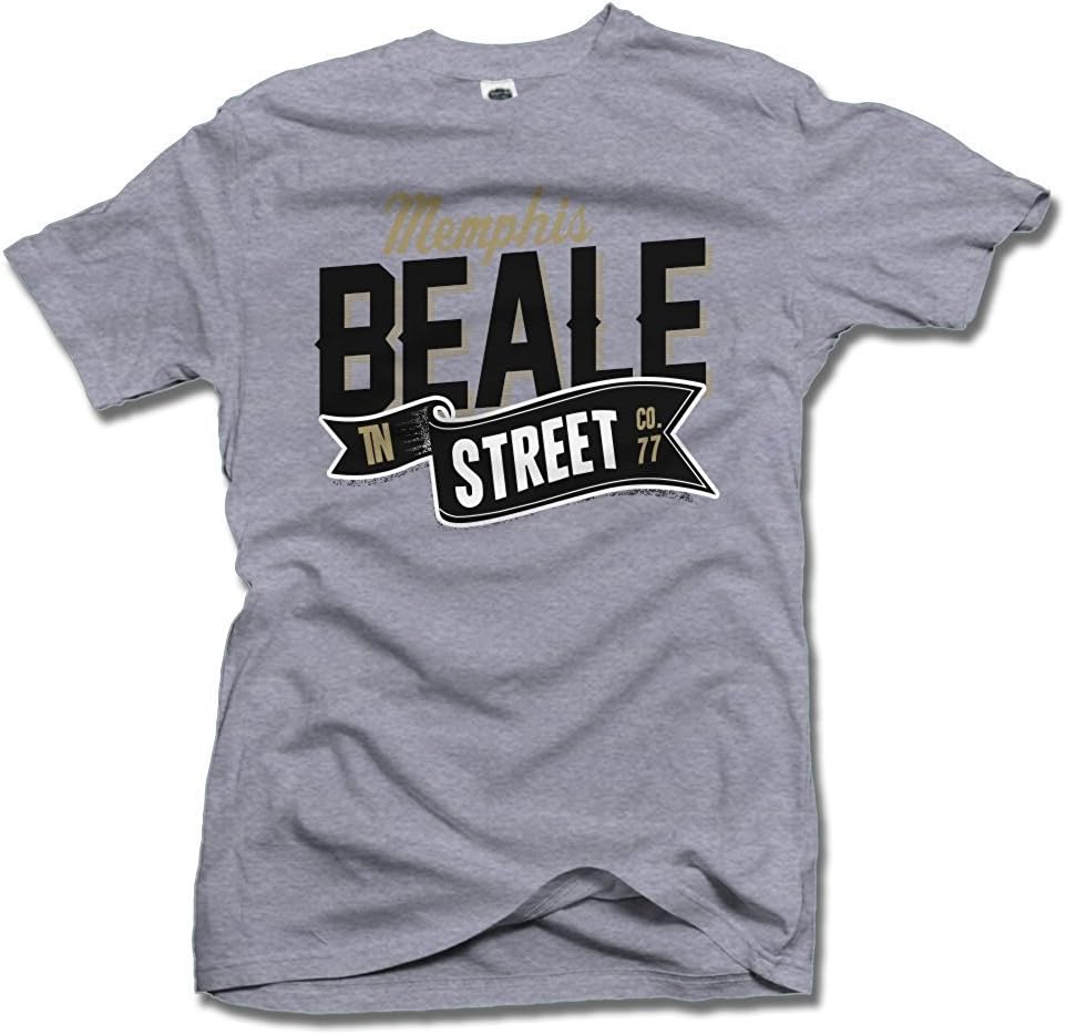 Amazon.com: Beale Street Banner Memphis Tn Shirt : Clothing, Shoes ...