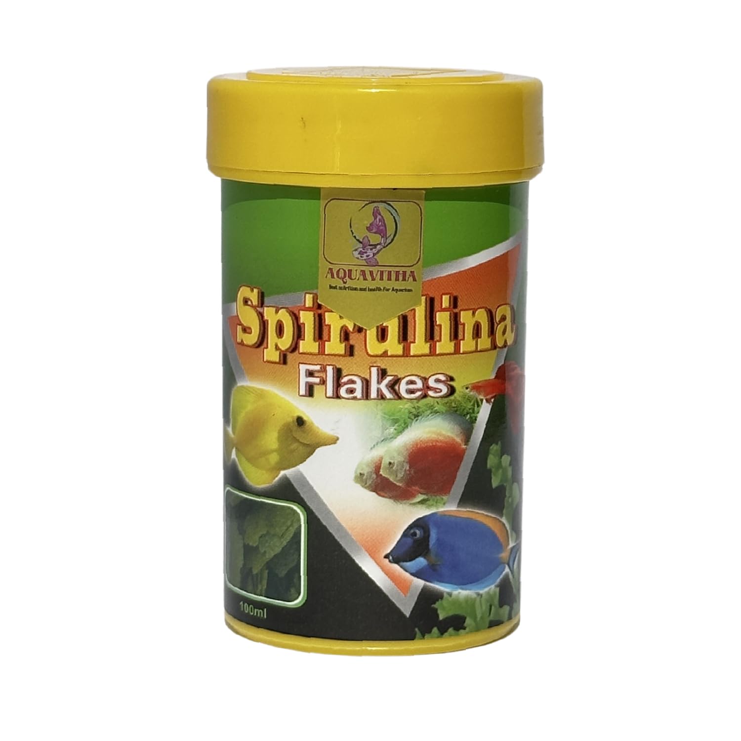 Amazon.com : AQUAVITHA Tropical Fish Flakes (0.66 Oz), Tropical Flakes ...