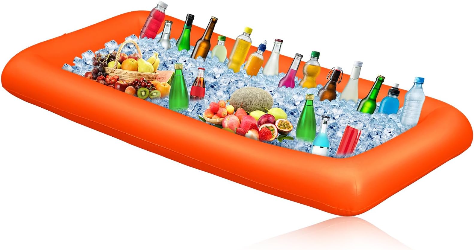 Amazon.com: Leitee Inflatable Serving Bar with Drain Plug 52 x 24 x 5 ...