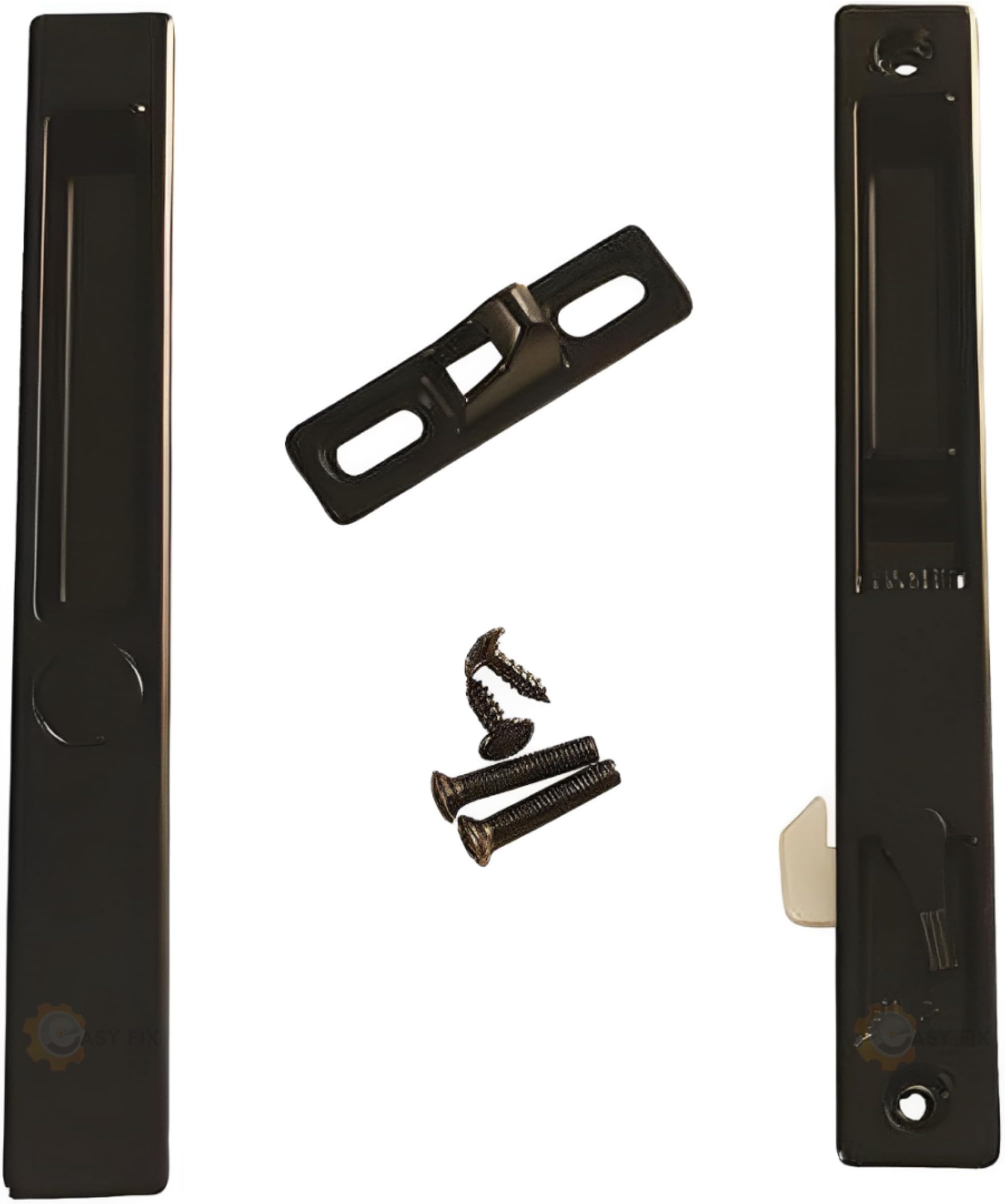 Amazon.com: Easy Fix Hardware Sliding Glass Patio Door Handle Set ...