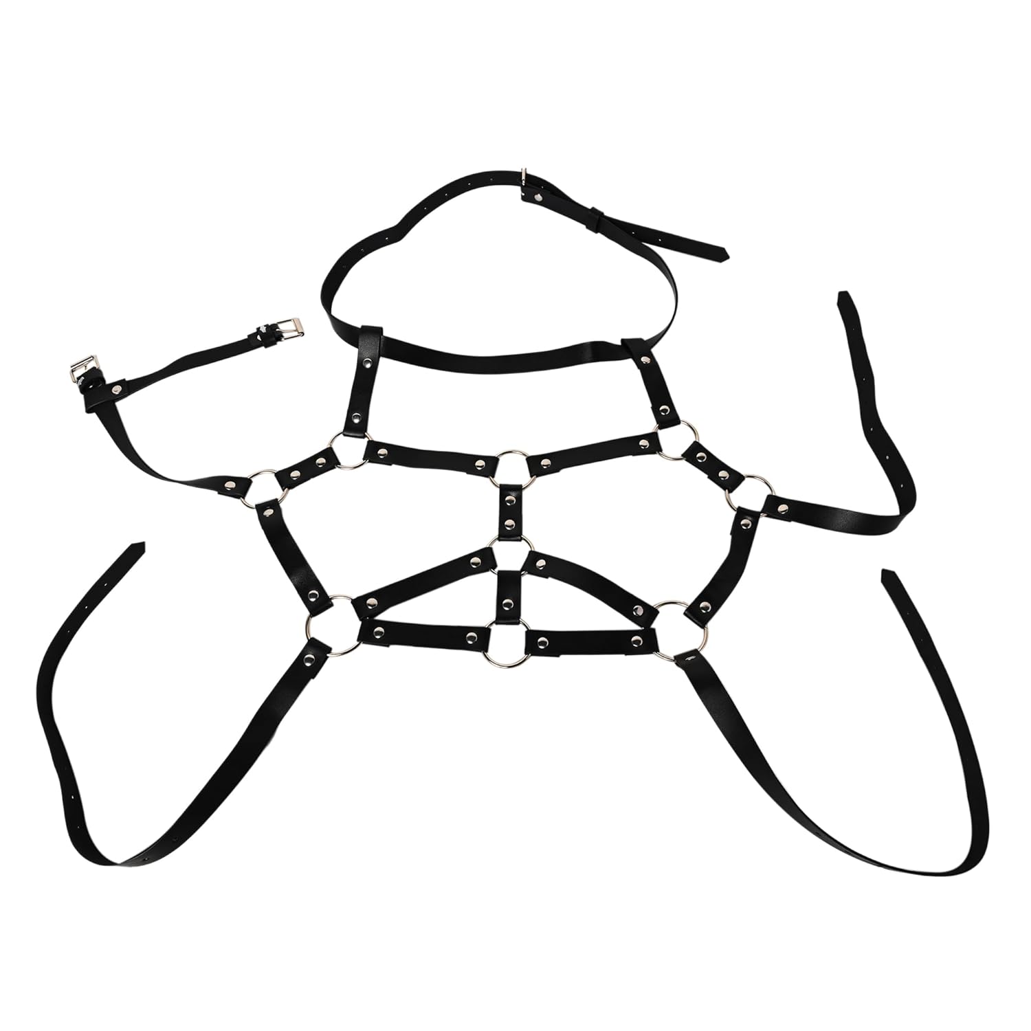 Buy Femnmas Black Elastic Cosplay Body Chain For Girls & Women at Amazon.in