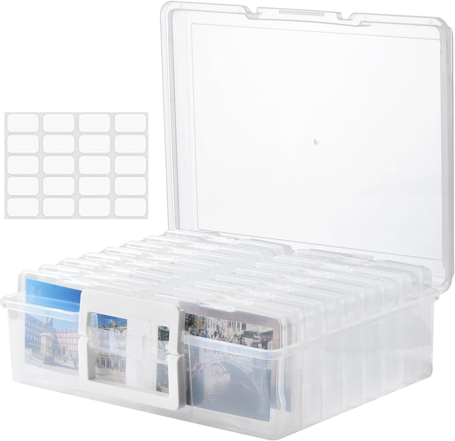 Amazon.com: FVIEXE 4 x 6 Photo Storage Box with 1600 Picture Cases ...