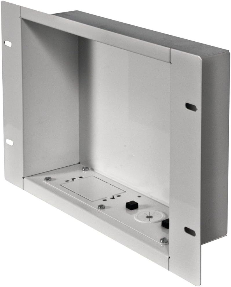 Amazon.com: Recessed Cable Management and Power Storage Accessory Box ...