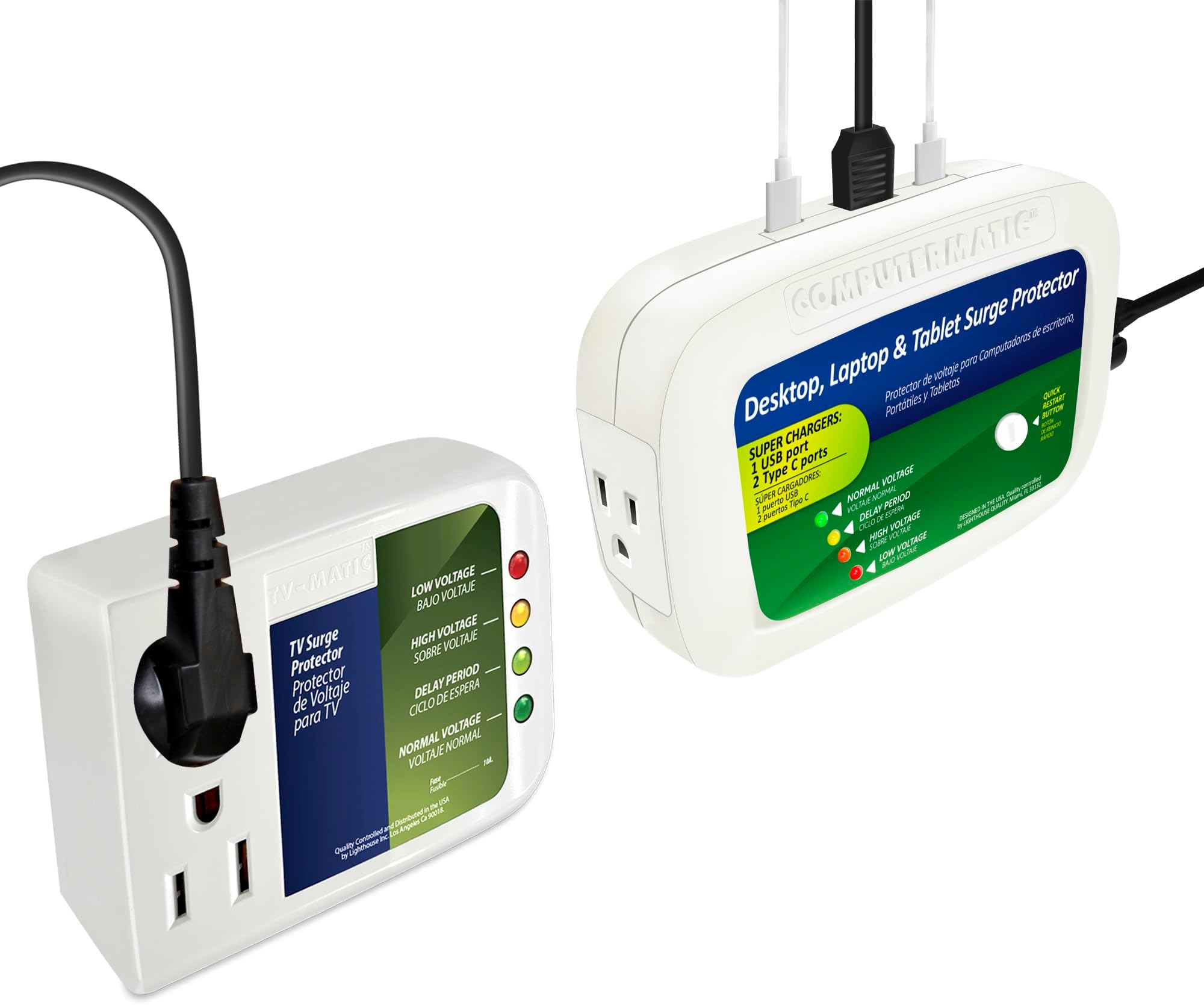 Amazon.com: Electronic Surge Protector for TV, DVD and Game Consoles ...