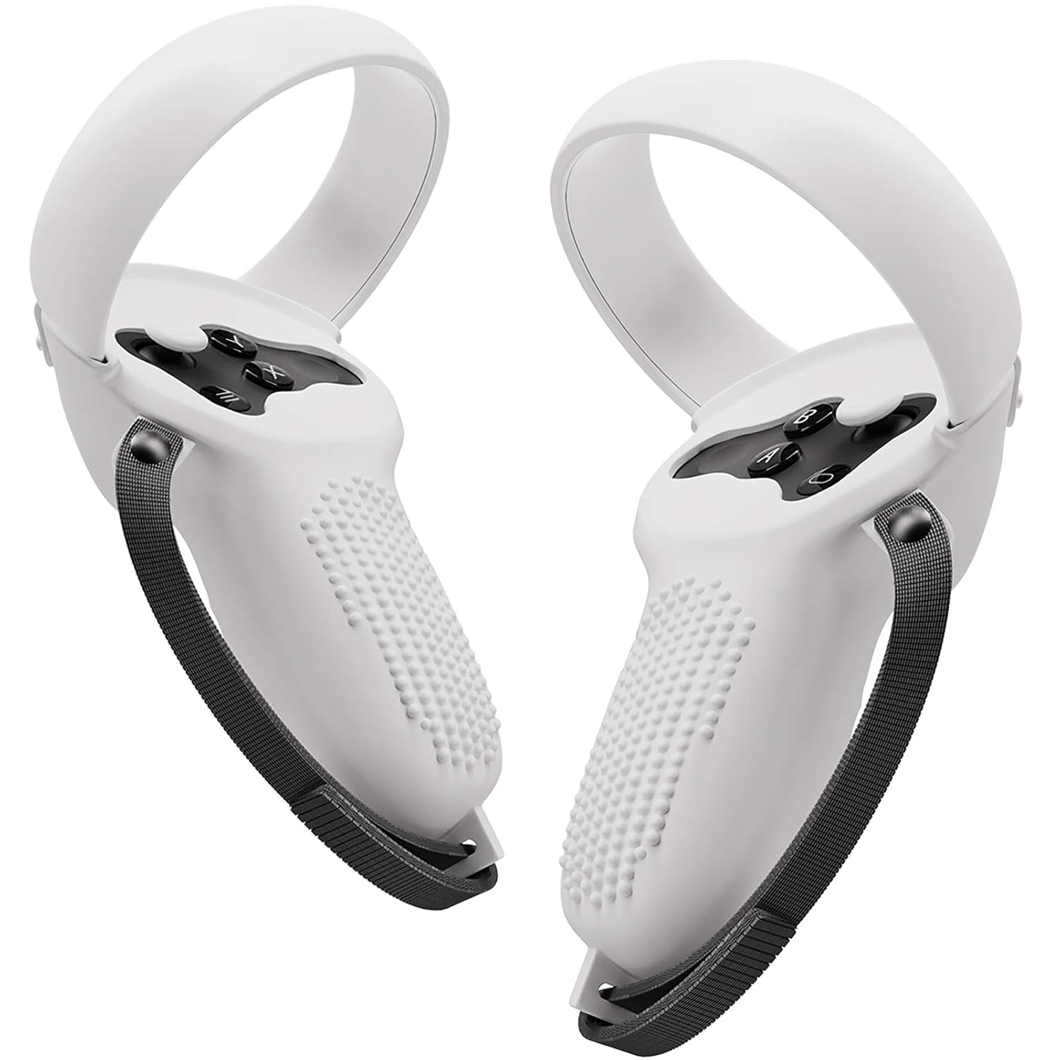 Amazon.com: Oculus Quest 2 Controller Cover Grips with Straps, Silicone ...