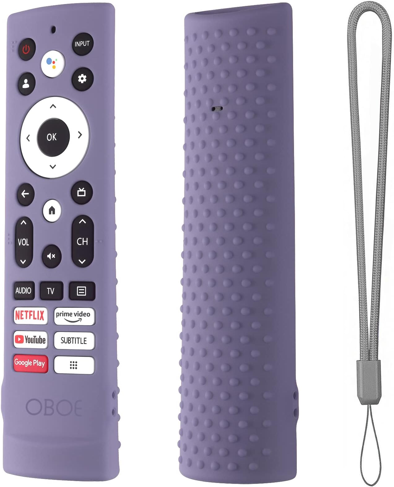 Buy Oboe Silicone TV Remote Cover Case Compatible with Hisense Tv ...