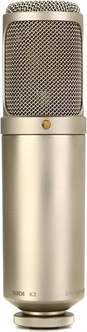Amazon.com: Rode K2 Multi-Pattern Dual Condenser Valve Microphone ...