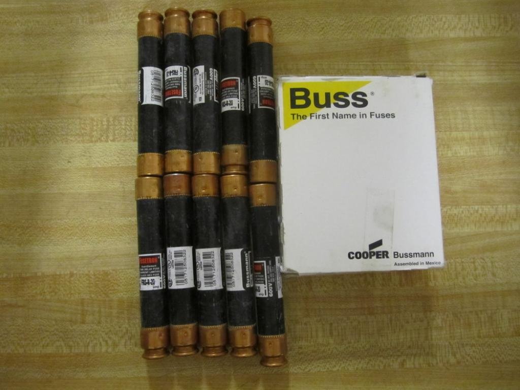 Bussmann FRS-R-20 Fusetron Fuse FRSR20 (Pack of 10): Amazon.com: Tools ...