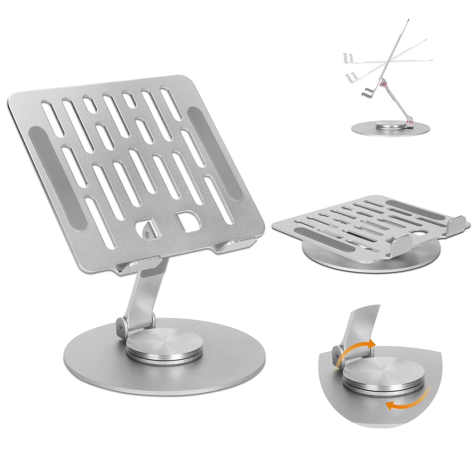 Amazon.com: 360 Degree Rotating Tablet Stand, a Smart Computer Stand ...