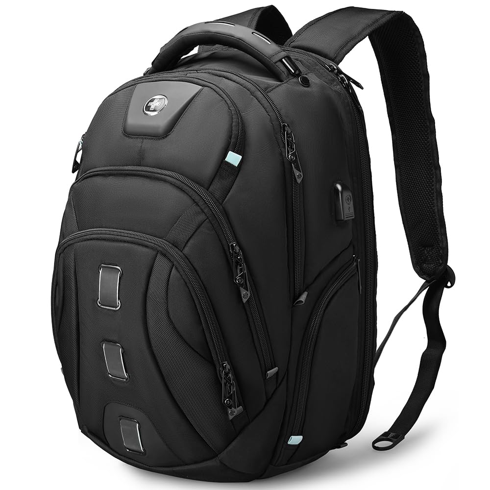 Amazon.com: Swissdigital Design Men's Travel Laptop Backpack, Large ...