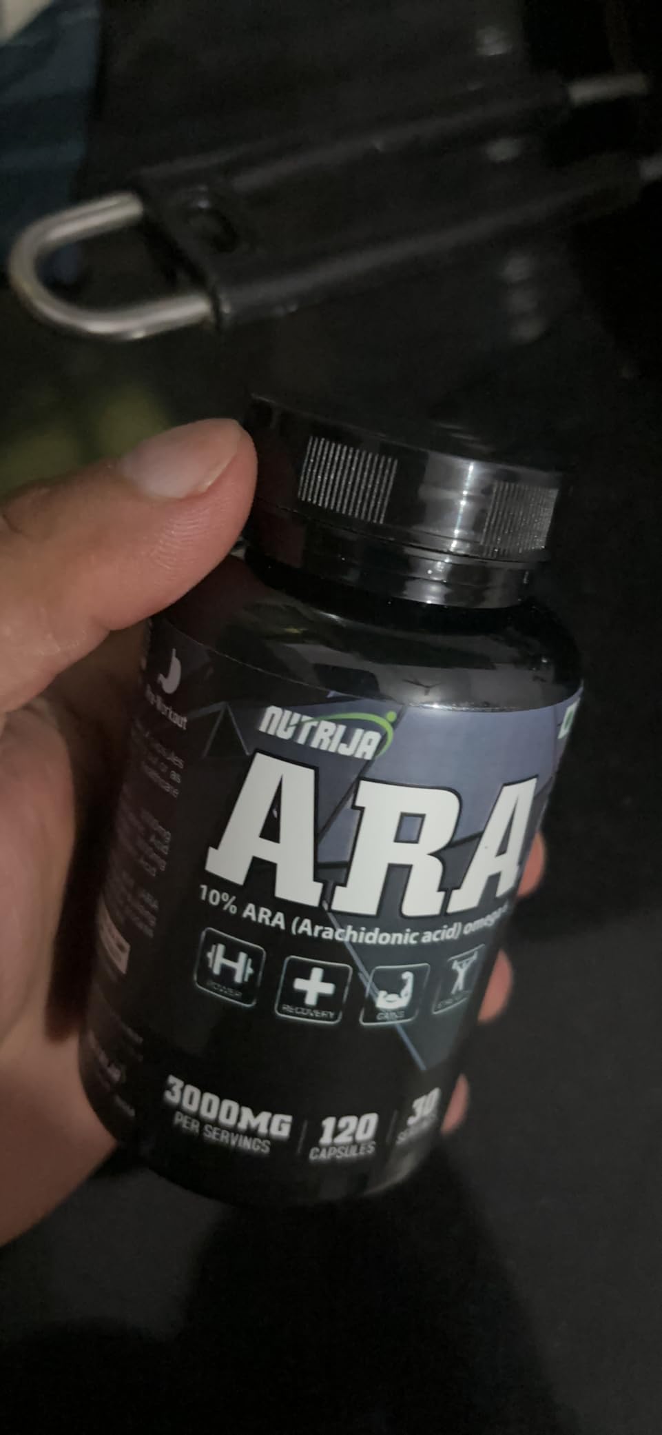Buy NutriJa Arachidonic Acid (ARA) Supplement 3000mg (240 Capsules ...