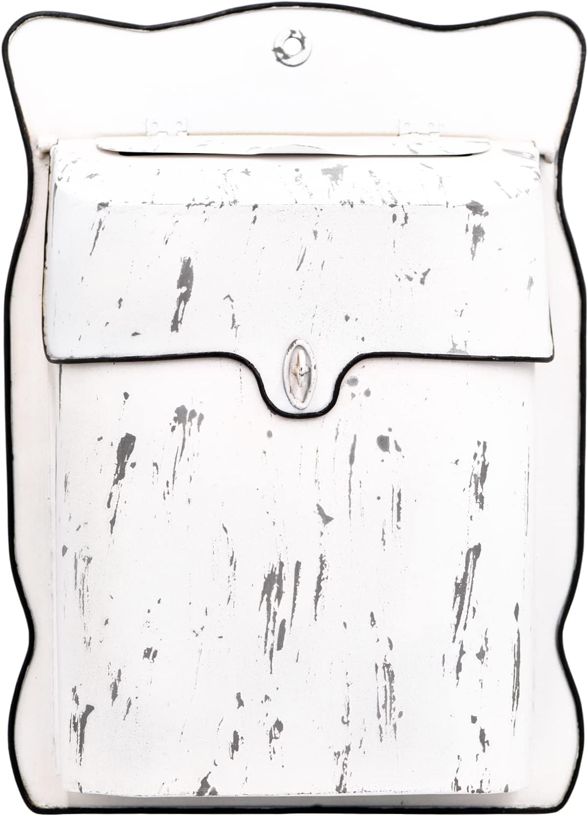 SDlumeiy Vintage Wall Mount Mailbox, Vintage Mailbox, Outdoor Metal ...