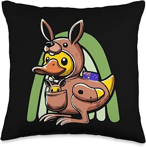Amazon.com: Aussie Exotic Rubber Duck Kangaroo Rubber Ducky Kangaroo ...