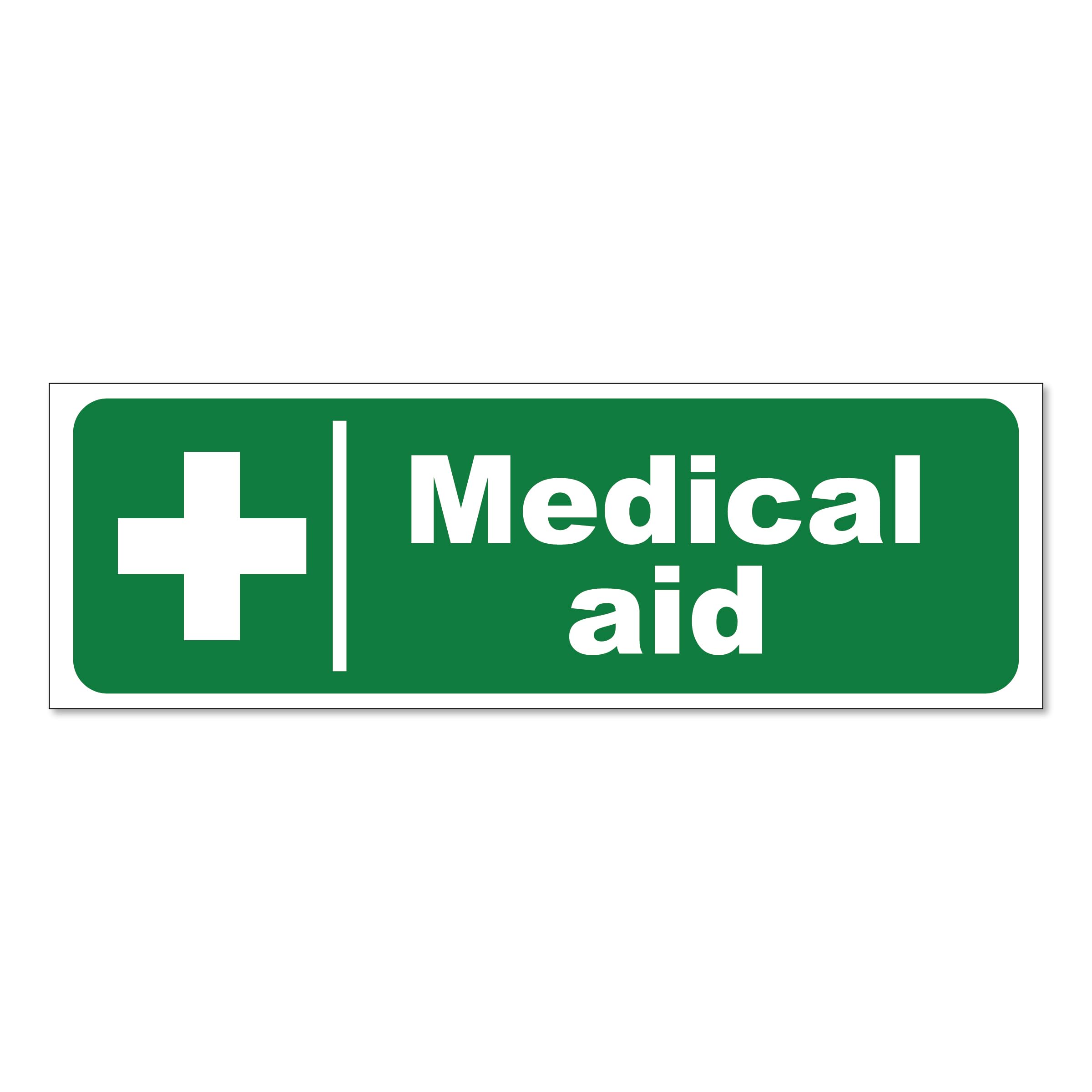 Buy SIGN EVER Medical First Aid Sign Board For Hospital Clinic Bank ...