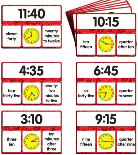 Amazon.com: EAI Education Snap Math - Time Puzzle: Grades 1-2 : Toys ...