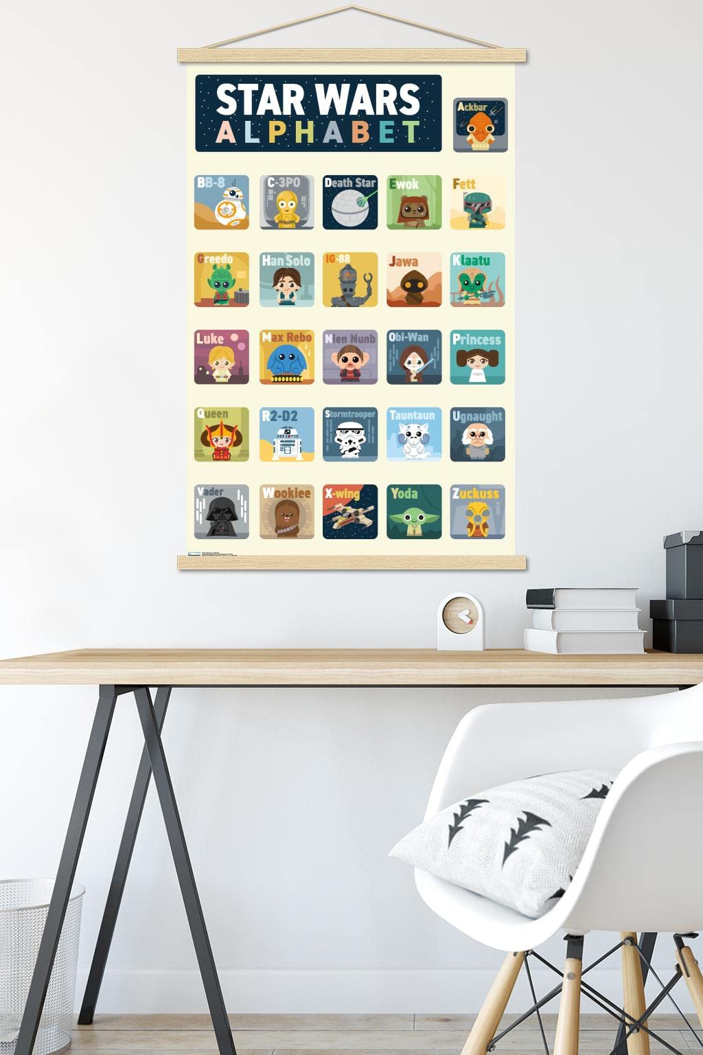 Printable Star Wars Alphabet Star Wars Alphabet Posters Space May