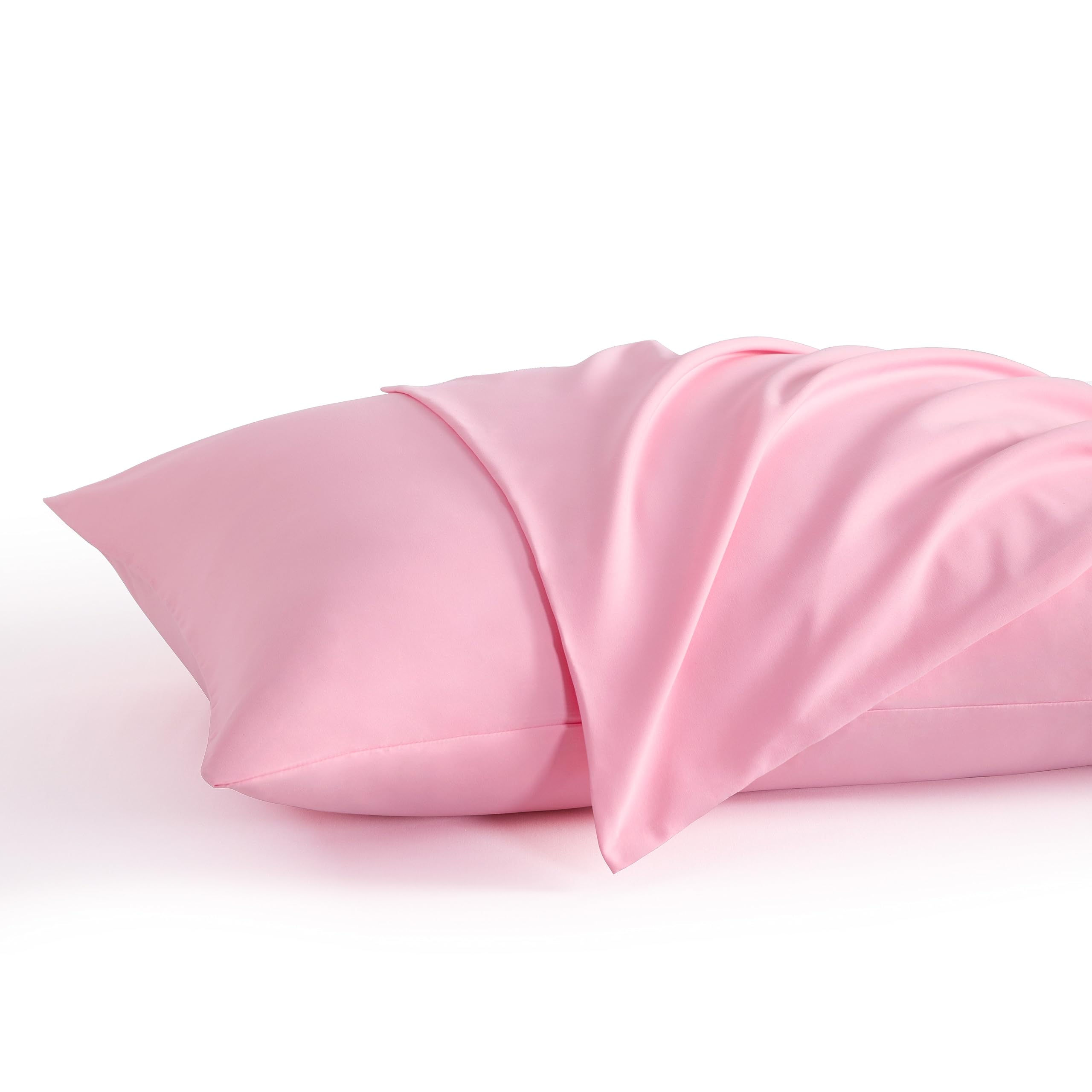 Amazon.com: NTBAY Standard Pillow Cases Set of 2, 2 Pack Brushed ...