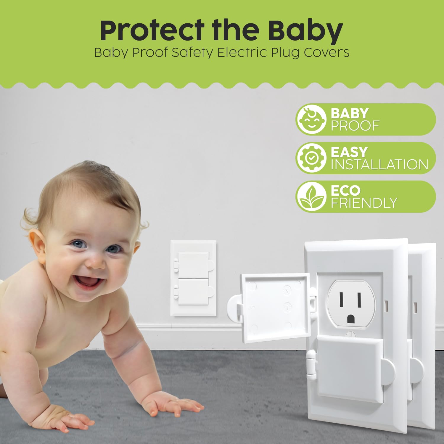 Snapklik.com : Outlet Covers Baby Proofing - 6 Pack Baby Proof Safety ...