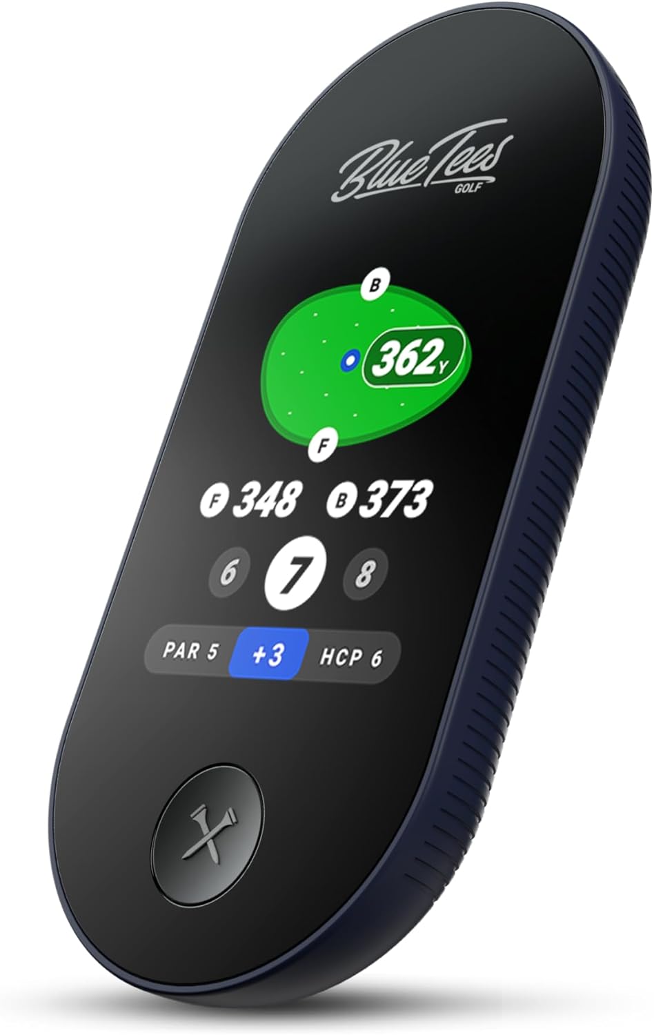 Amazon.com: Blue Tees Golf Ringer - Magnetic Golf GPS Handheld, Touch ...