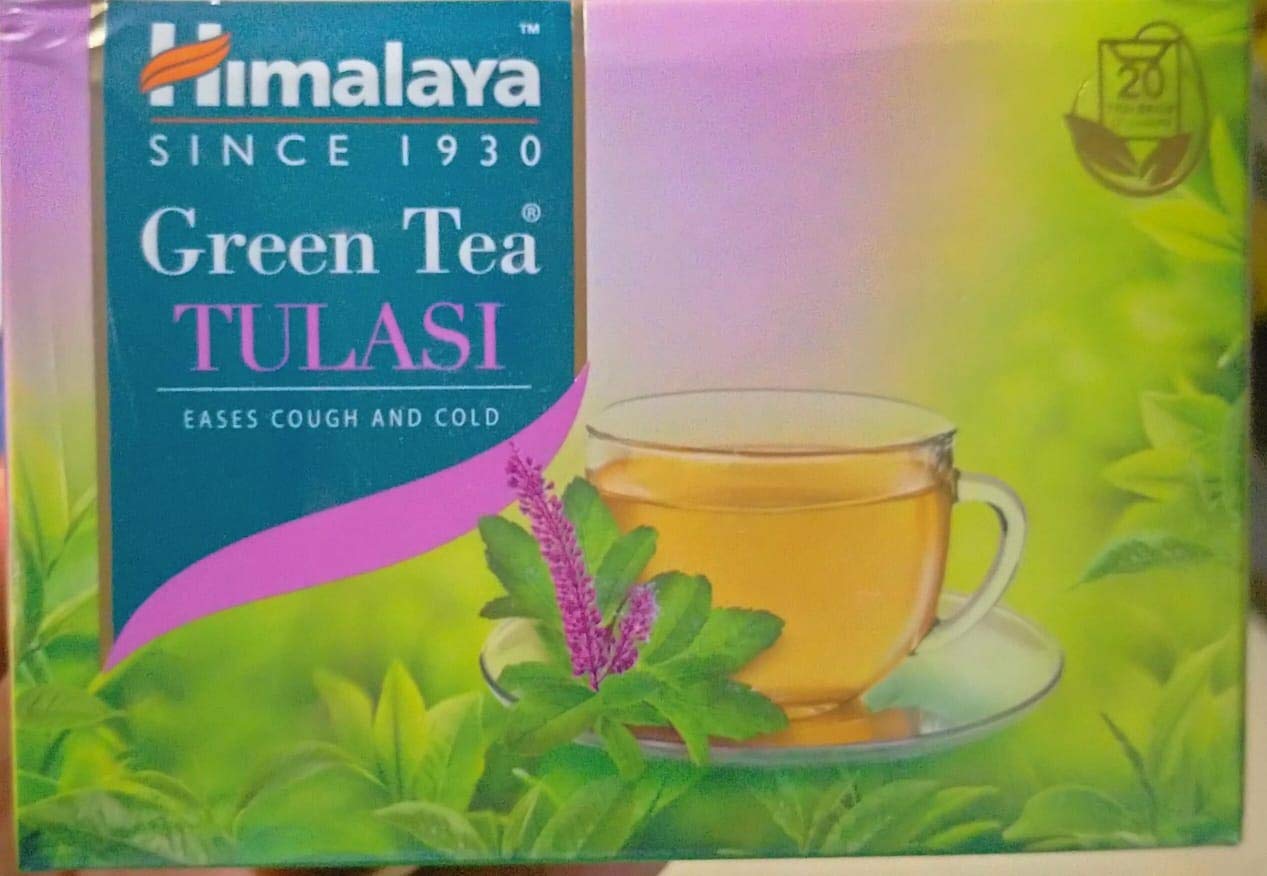 Himalaya Himalaya Green Tea Tulasi | Good health in a cup (pack of 4 ...