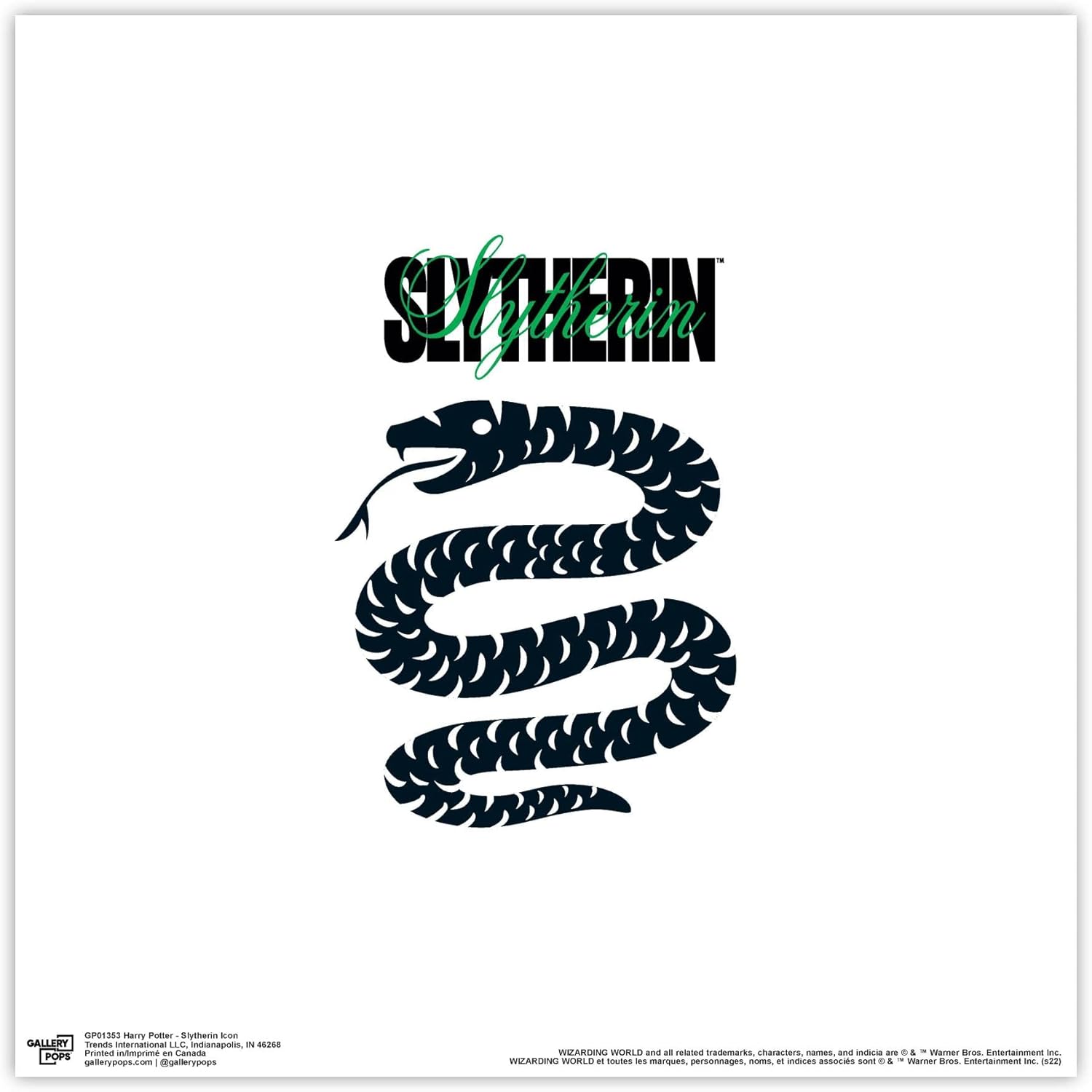Amazon.com: Trends International Gallery Pops Harry Potter - Slytherin ...
