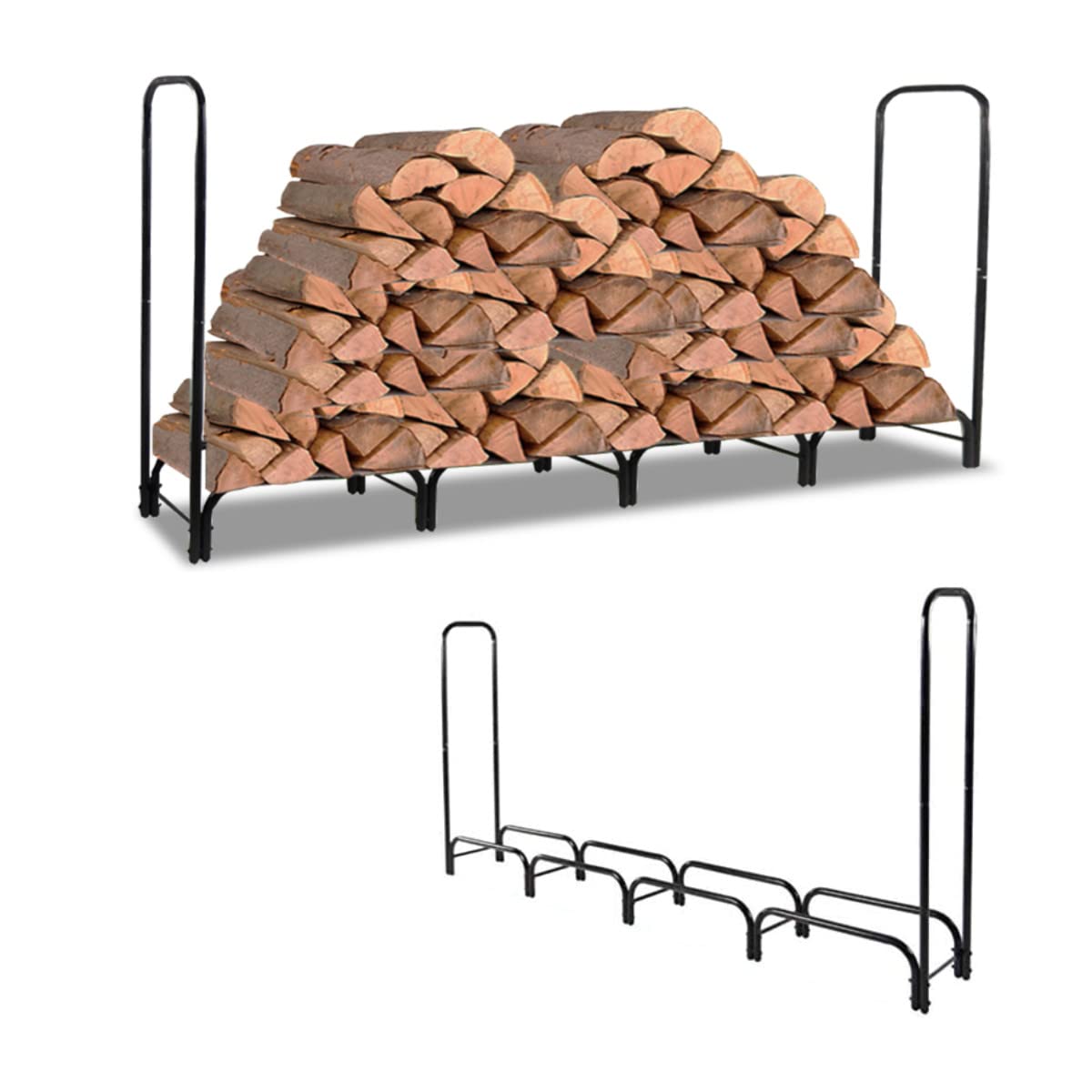 Buy PCAFRS 8ft Firewood Rack For Fireplace Heavy Duty Log Indoor buy-pcafrs-8ft-firewood-rack-for-fireplace-heavy-duty-log-indoor