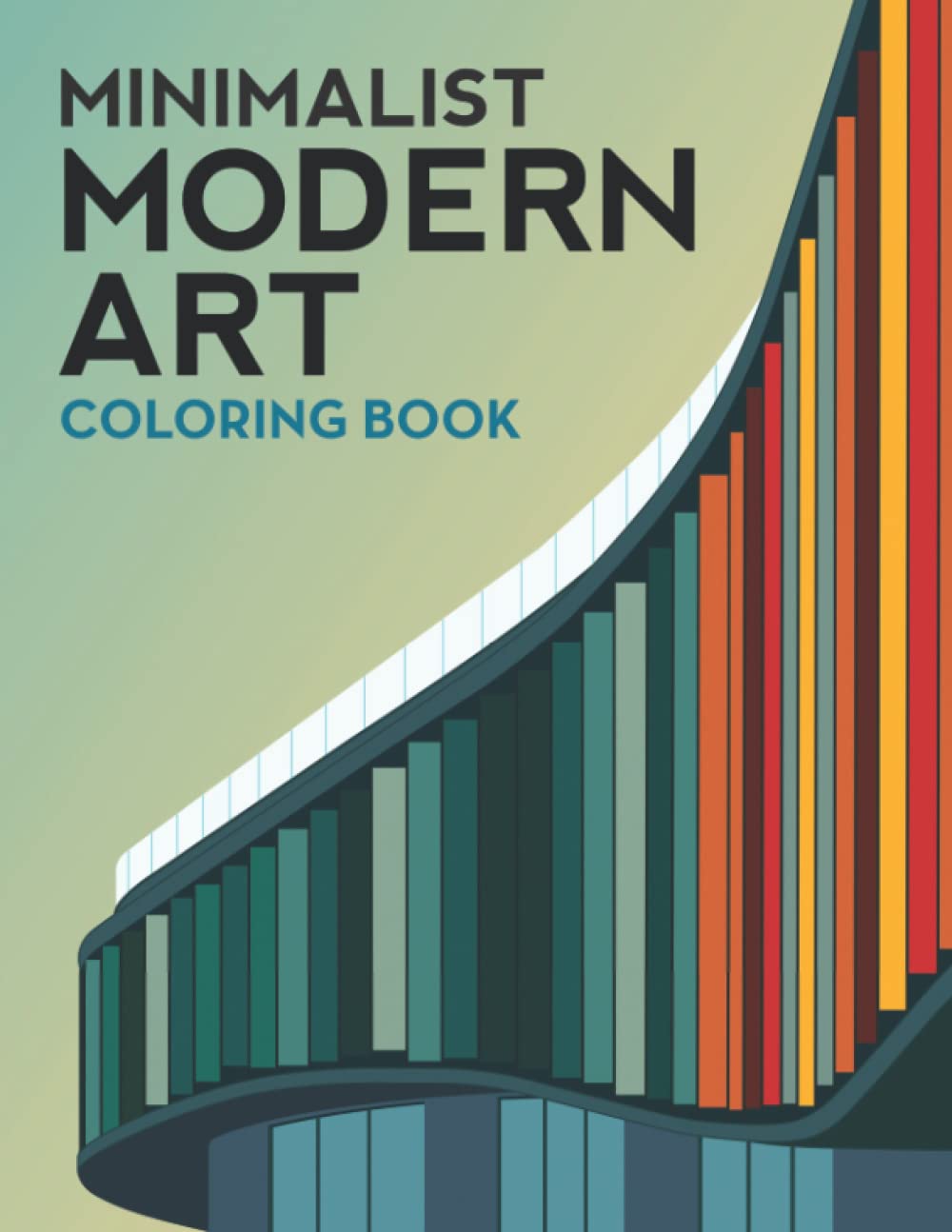 Amazon.com: Minimalist Modern Art Coloring Book: Aesthetic Of ...