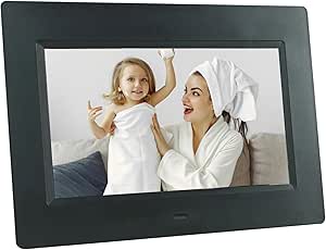 Amazon.com : 7 Inch Digital Photo Frame, Using USB or SD to Play Photos ...