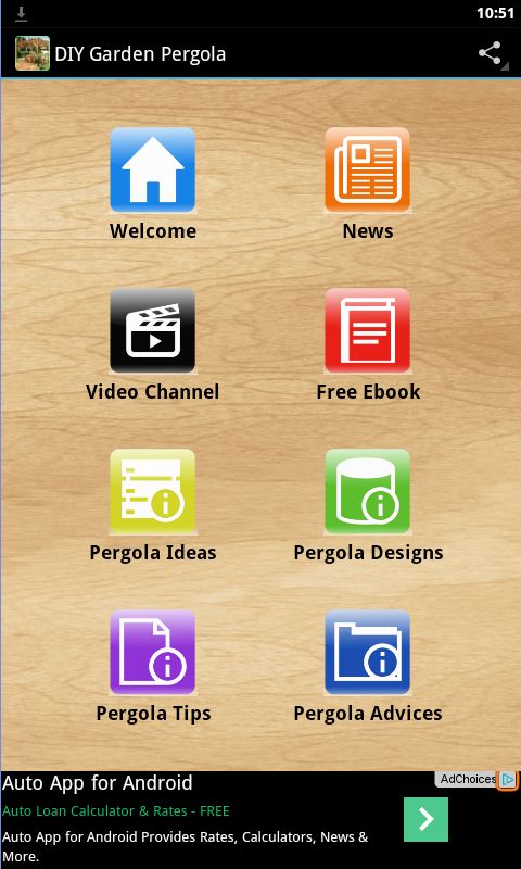 DIY Garden Pergola - App on Amazon Appstore