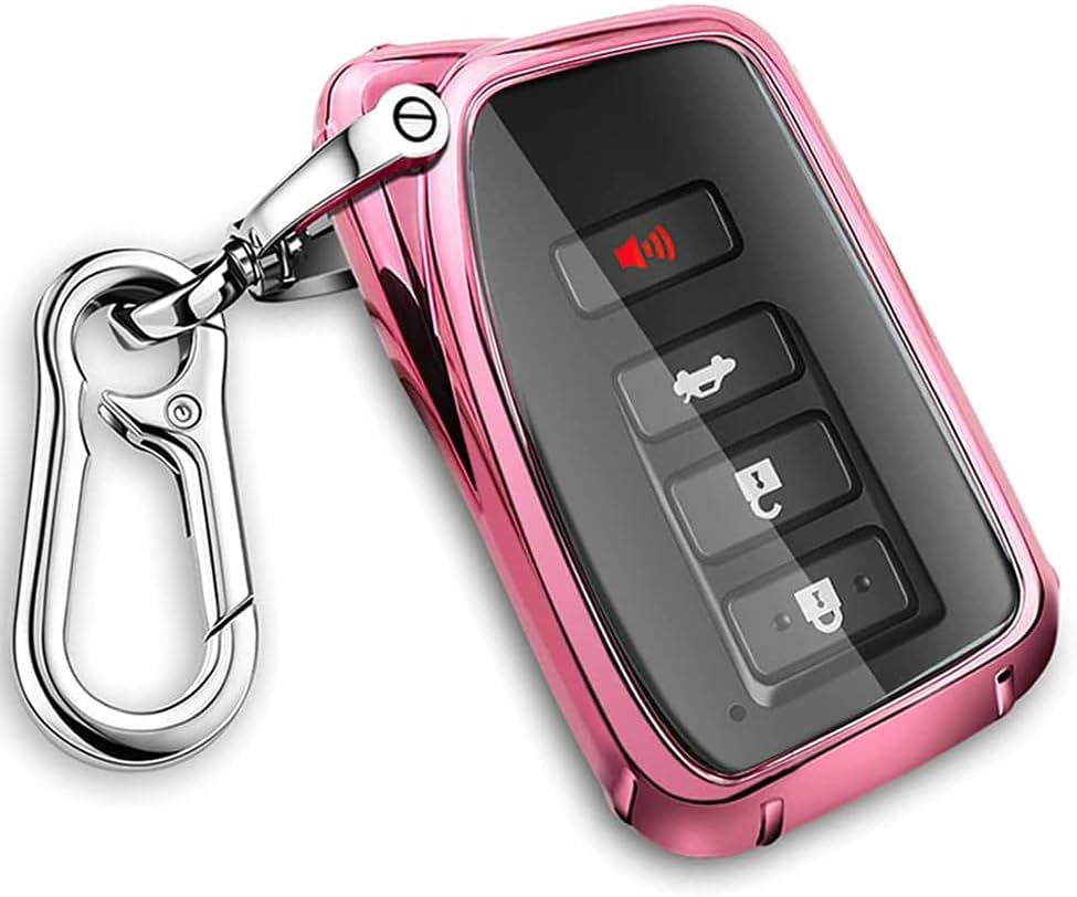 Amazon.com: Tukellen for Lexus Key Fob Cover Premium Soft TPU Full ...
