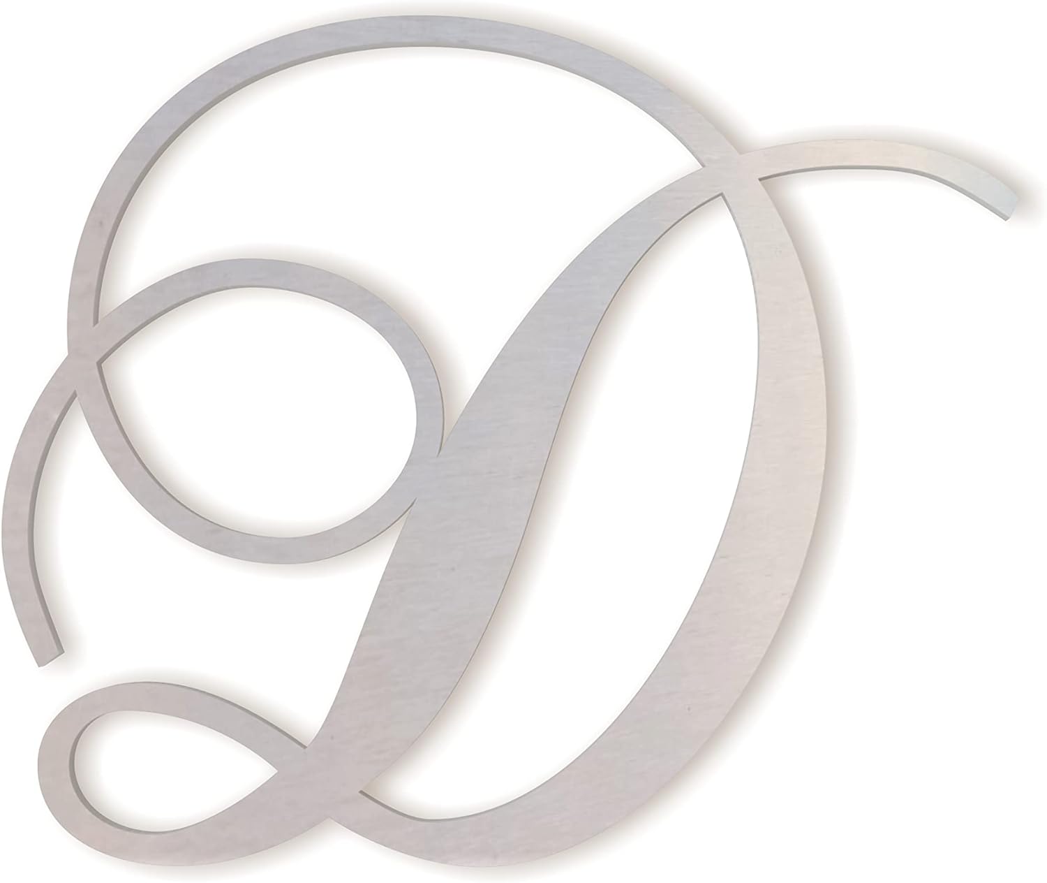 Amazon.com: Cursive Metal Letter D, for Front Door, for Above Crib, for ...