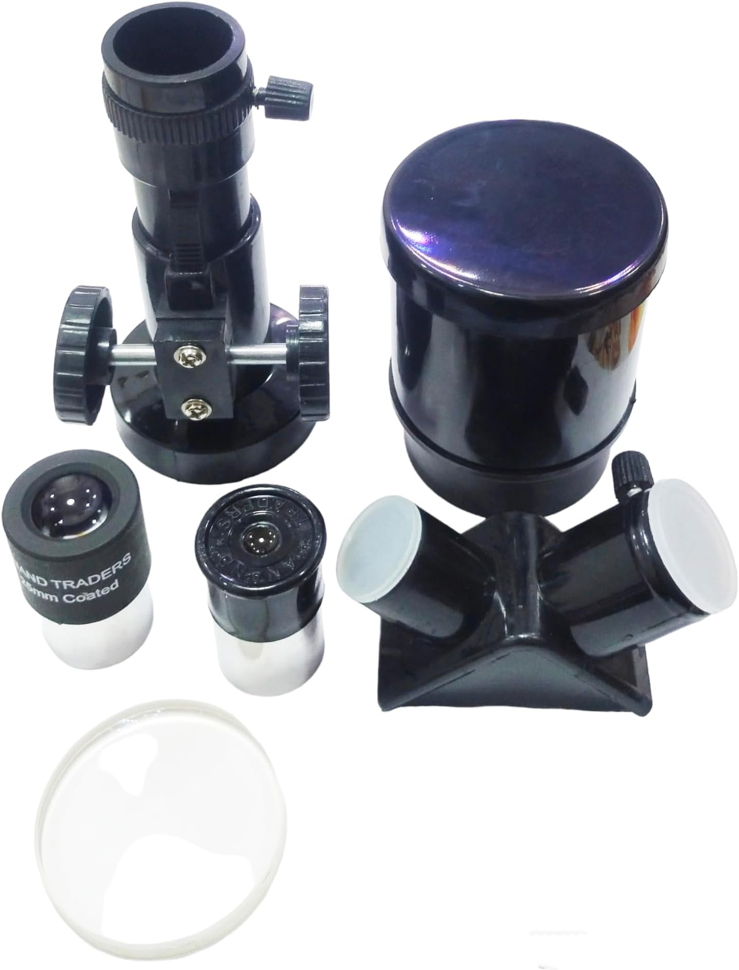 Buy DWIJ 50mm Complete Telescope Making kit,28x and 87x Zoom Online at Low Prices in India ...