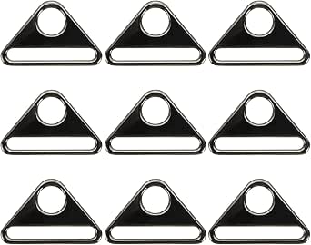 Amazon.com: PATIKIL Triangle Buckle Adjuster, 12 Pcs 1 Inch Zinc Alloy ...