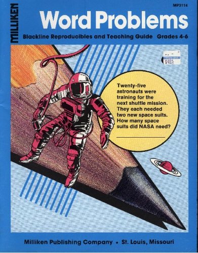 Word Problems (Blackline Reproducibles and Teaching Guide: Carol Rohrer ...