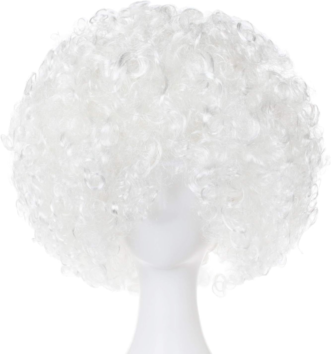 Amazon.com: Joy Join Unisex Short Fluffy Afro Funny Wigs for Halloween ...
