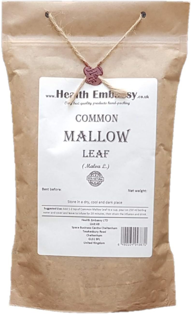 Health Embassy Common Mallow Leaf (Malva sylvestris L), 50 g : Amazon ...