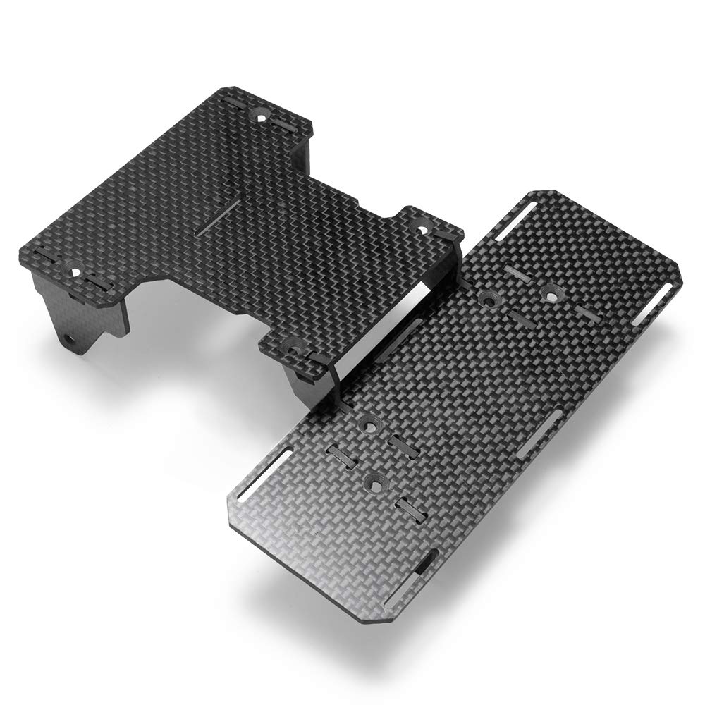 Snapklik.com : Carbon Fiber RC Battery Tray Front Battery Holder ...
