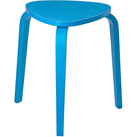 ikea standard stool v-shaped seat, blue : Amazon.in: Home & Kitchen