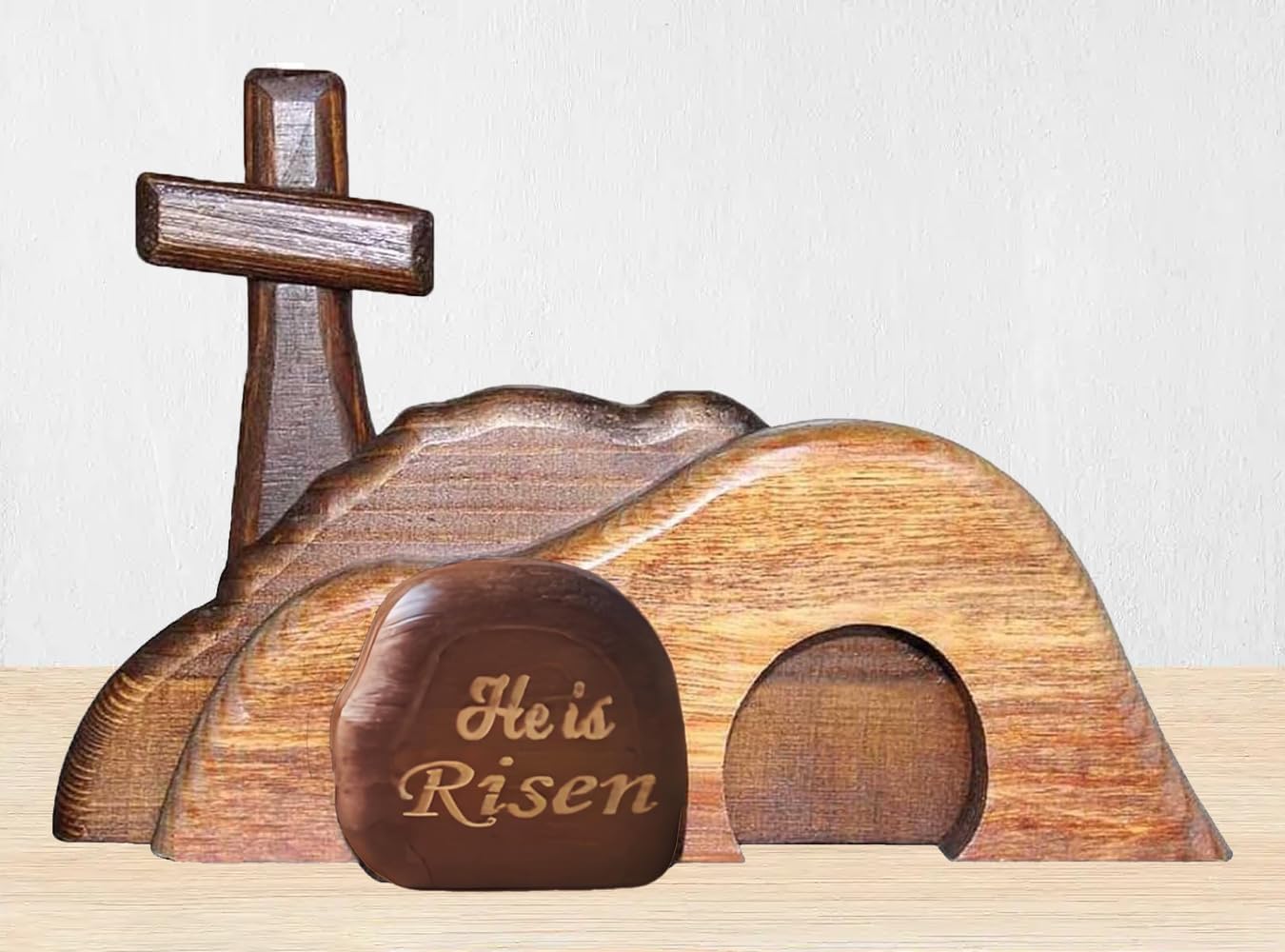 Amazon.com: GAOMEIDA Easter Empty Tomb Resurrection Scene Decor Jesus ...