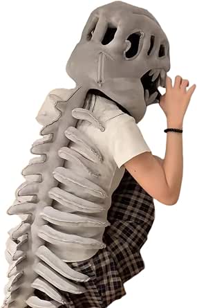 Dinosaur Skeleton Headgear - Masquerade Dinosaur Bone Headpiece ...
