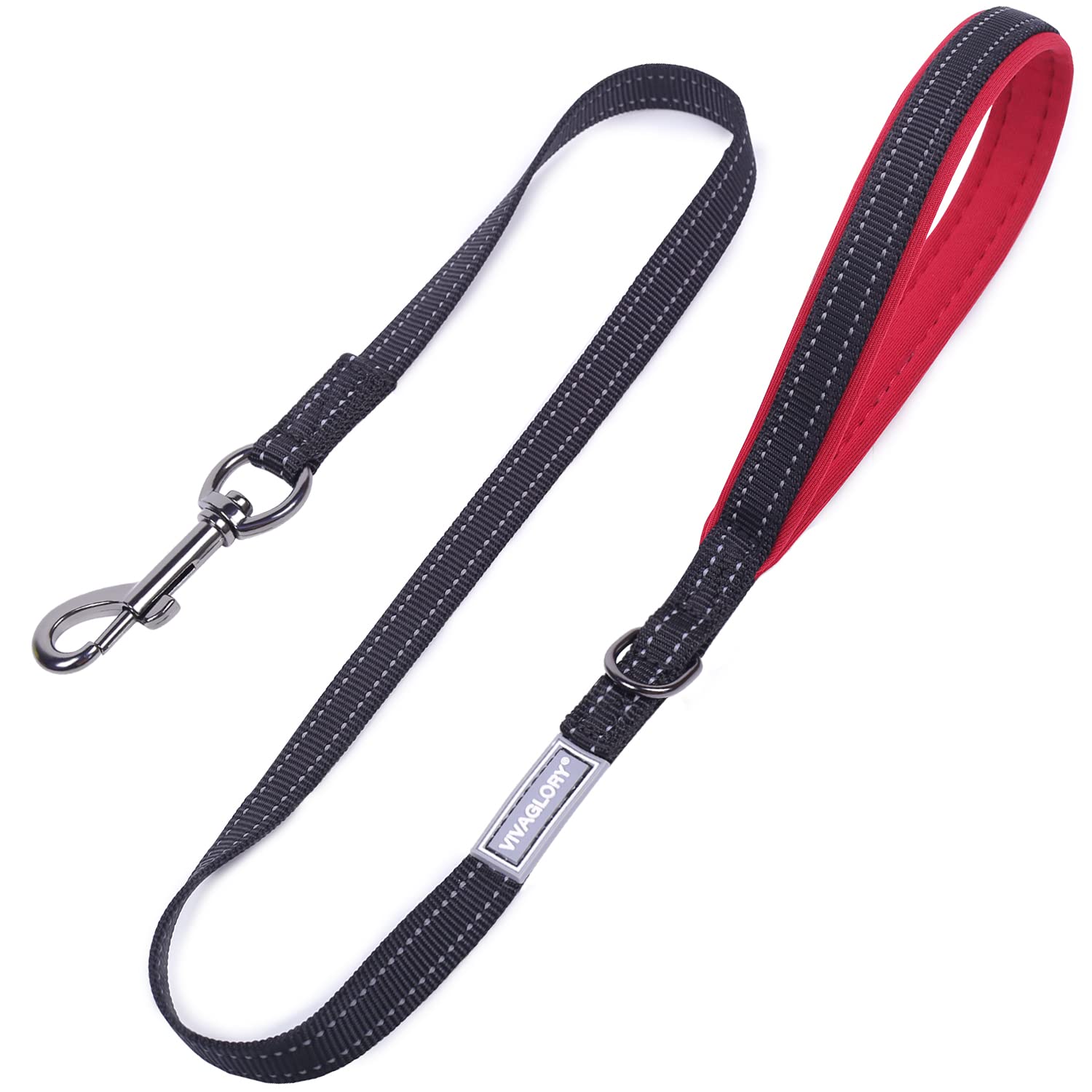 VIVAGLORY Dog Lead, Dog Walking Lead with Comfortable Neoprene Padded ...