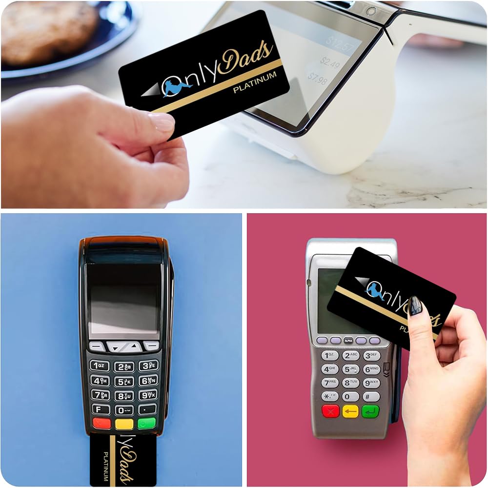 Snapklik.com : Credit Card Skin Sticker, 2PCs Only Dads Debit Card Skin ...
