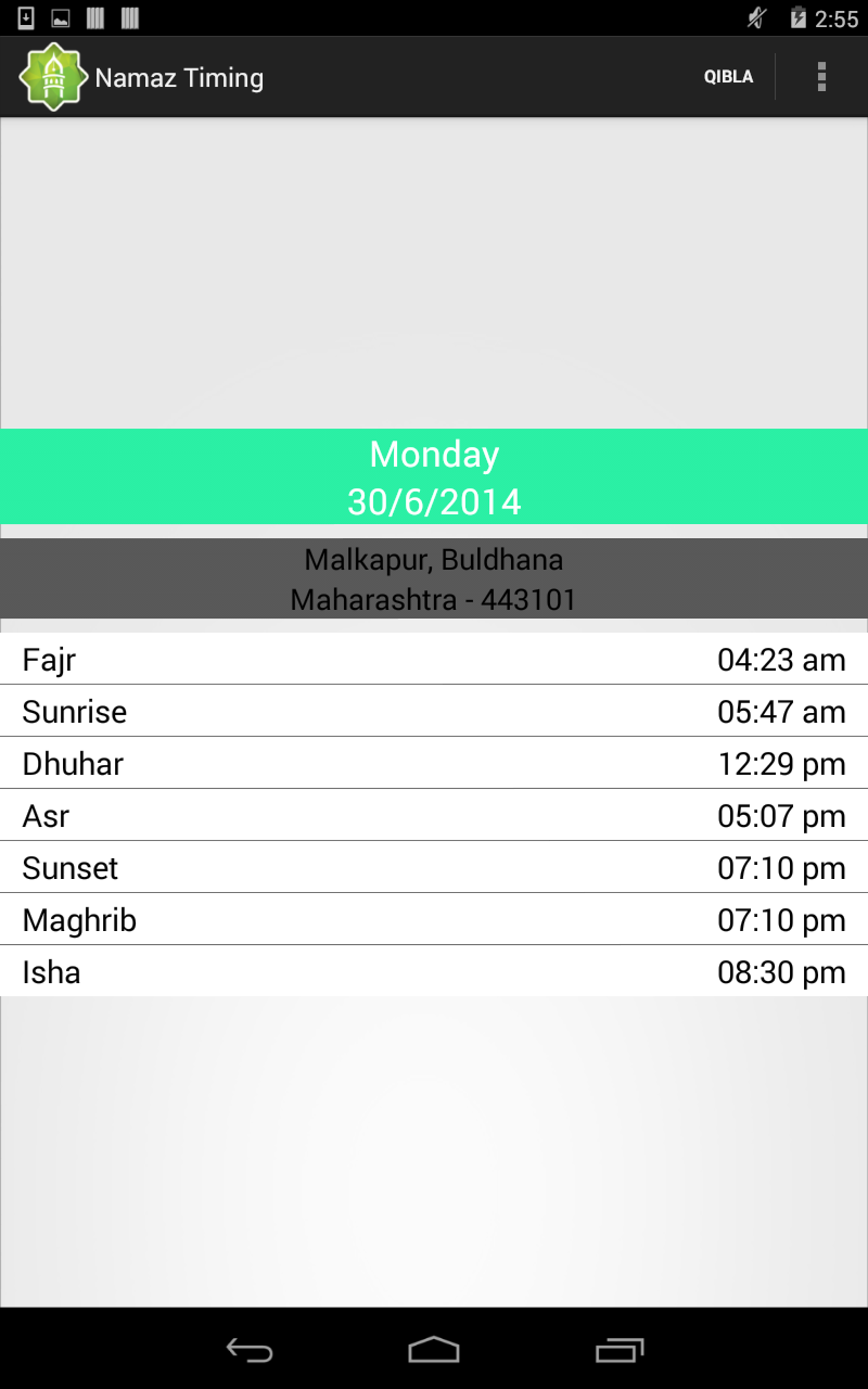 Namaz Timing - App on Amazon Appstore