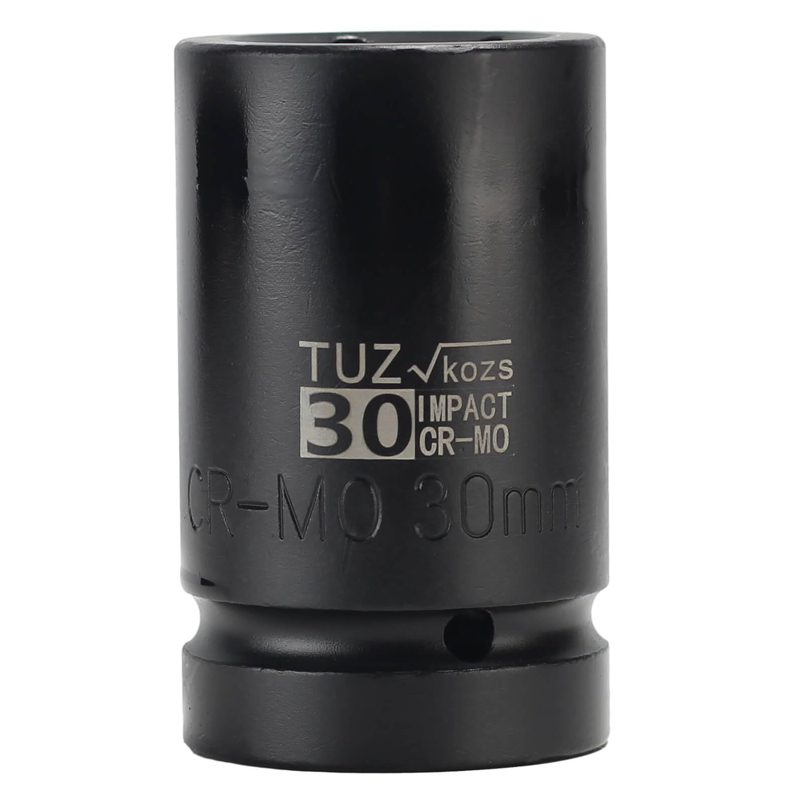 TUZkozs 1-Inch Drive x 30 mm Deep 6 PT Impact Socket, Metric, CR-MO, 1 ...