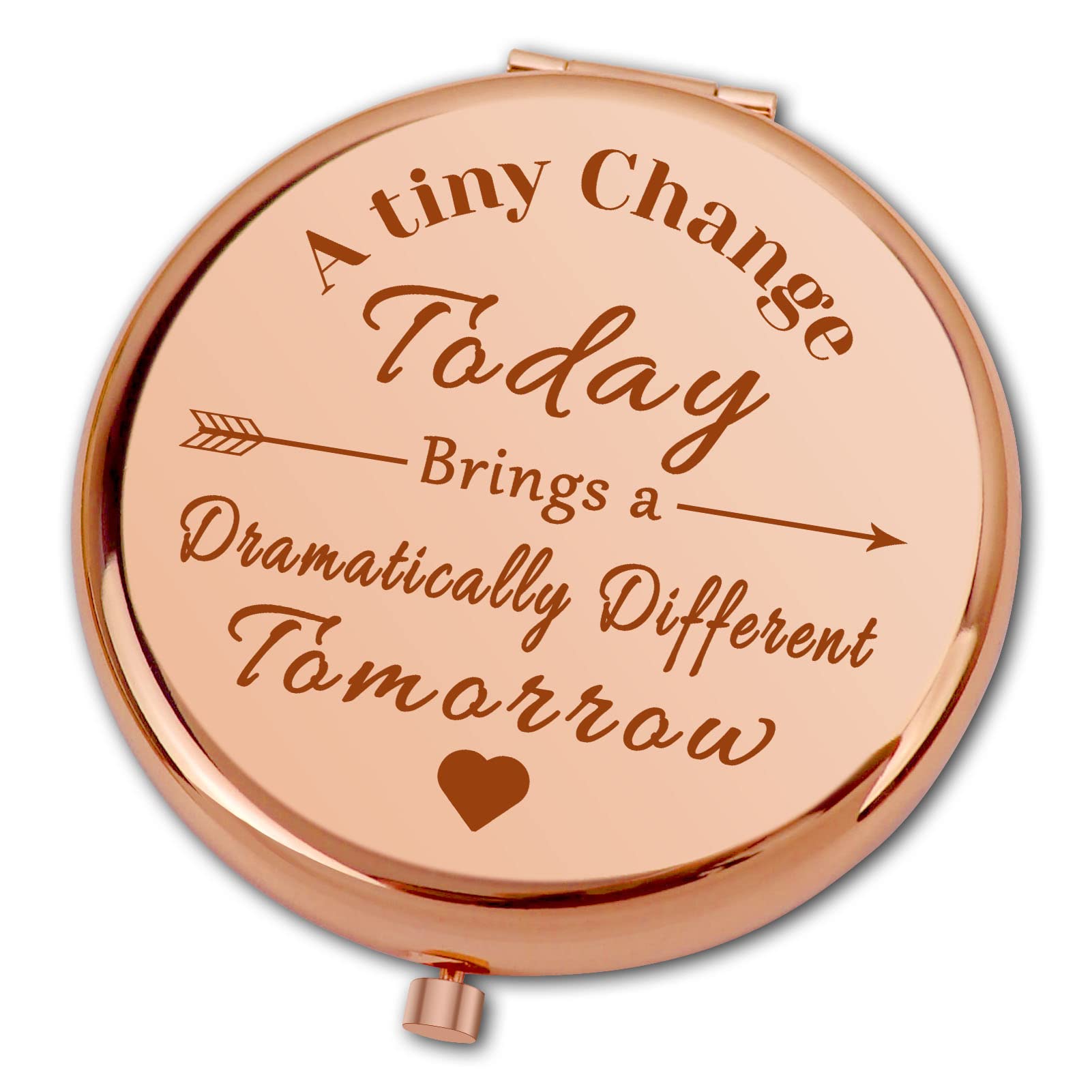 1 x Brand New Ximalun Inspirational Gifts for Women Girls Compact Make ...