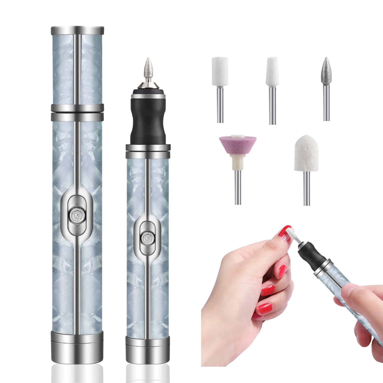 KDJXZ Electric Nail File for Thick Toe Nails,Electric Toenail File for ...