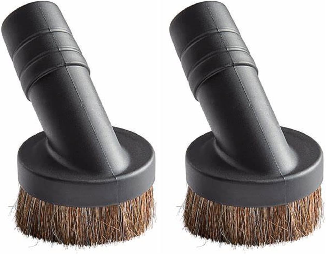 Amazon.com - HASME 2-Pack Replacement Horsehair Bristle Round Dust ...