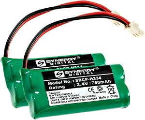 Amazon.com: Synergy Digital Cordless Phone Batteries, Compatible with ...